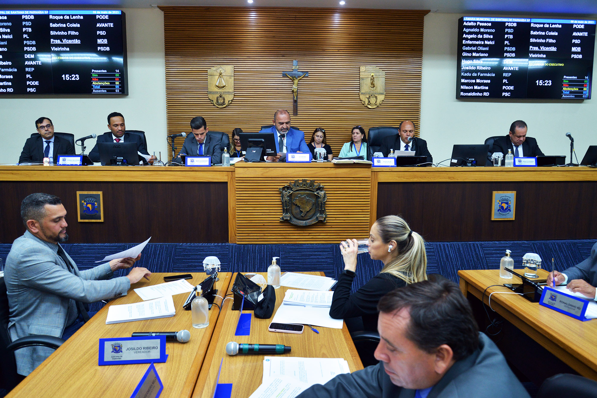 13ª Sessão Ordinária da câmara parnaibana vota projeto sobre reajuste ...